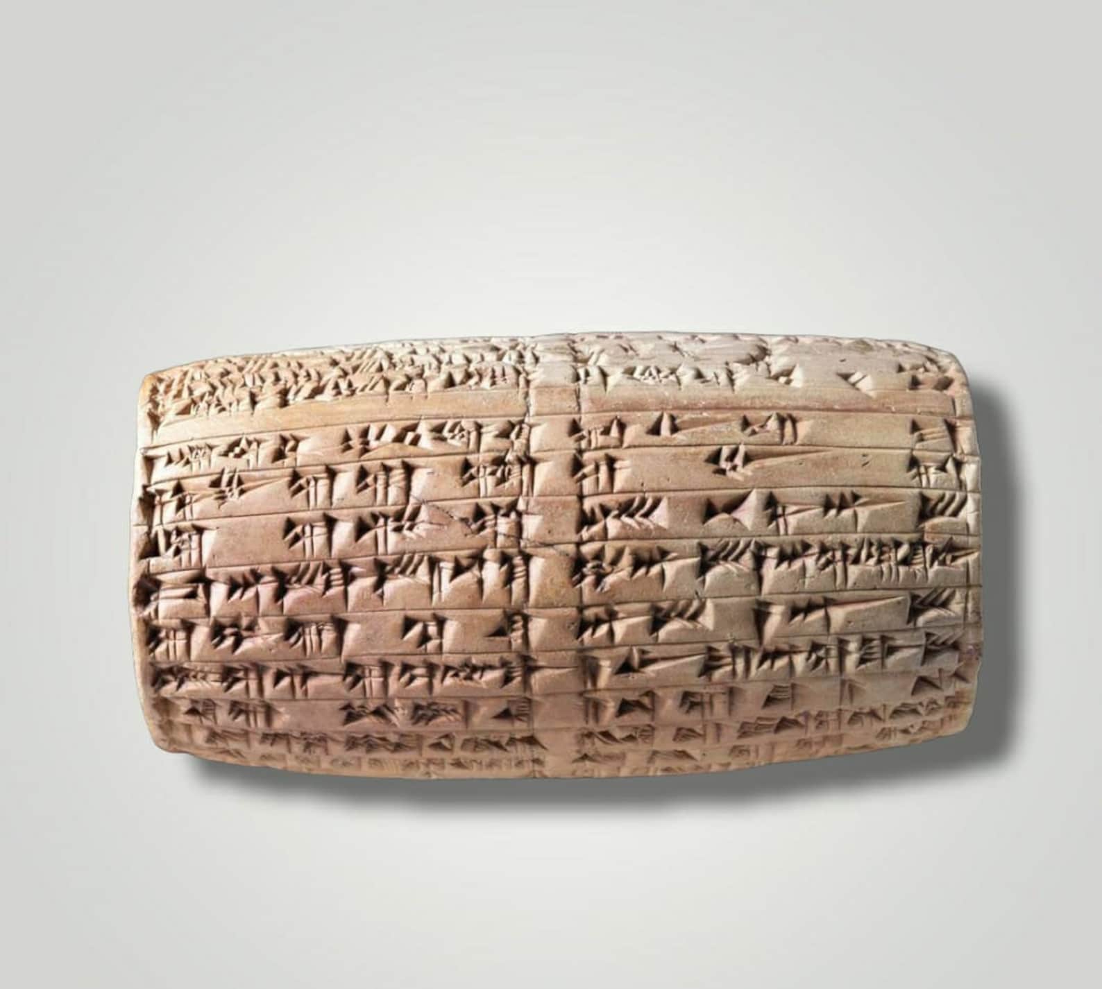 The Cylinder Clay Replica/the Cylinder of Nabonidus - Etsy