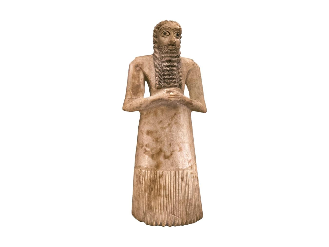 Ea Nasir Statue/standing Male Worshiper/mesopotamian Figurine Replica ...