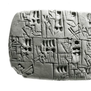 Mesopotamian Beer Ration Tablet: Ancient Cuneiform Clay Tablet - Etsy