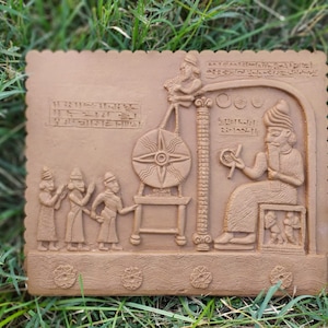 Babylonian Tablet of Shamash: Sun God Stone Tablet - Etsy