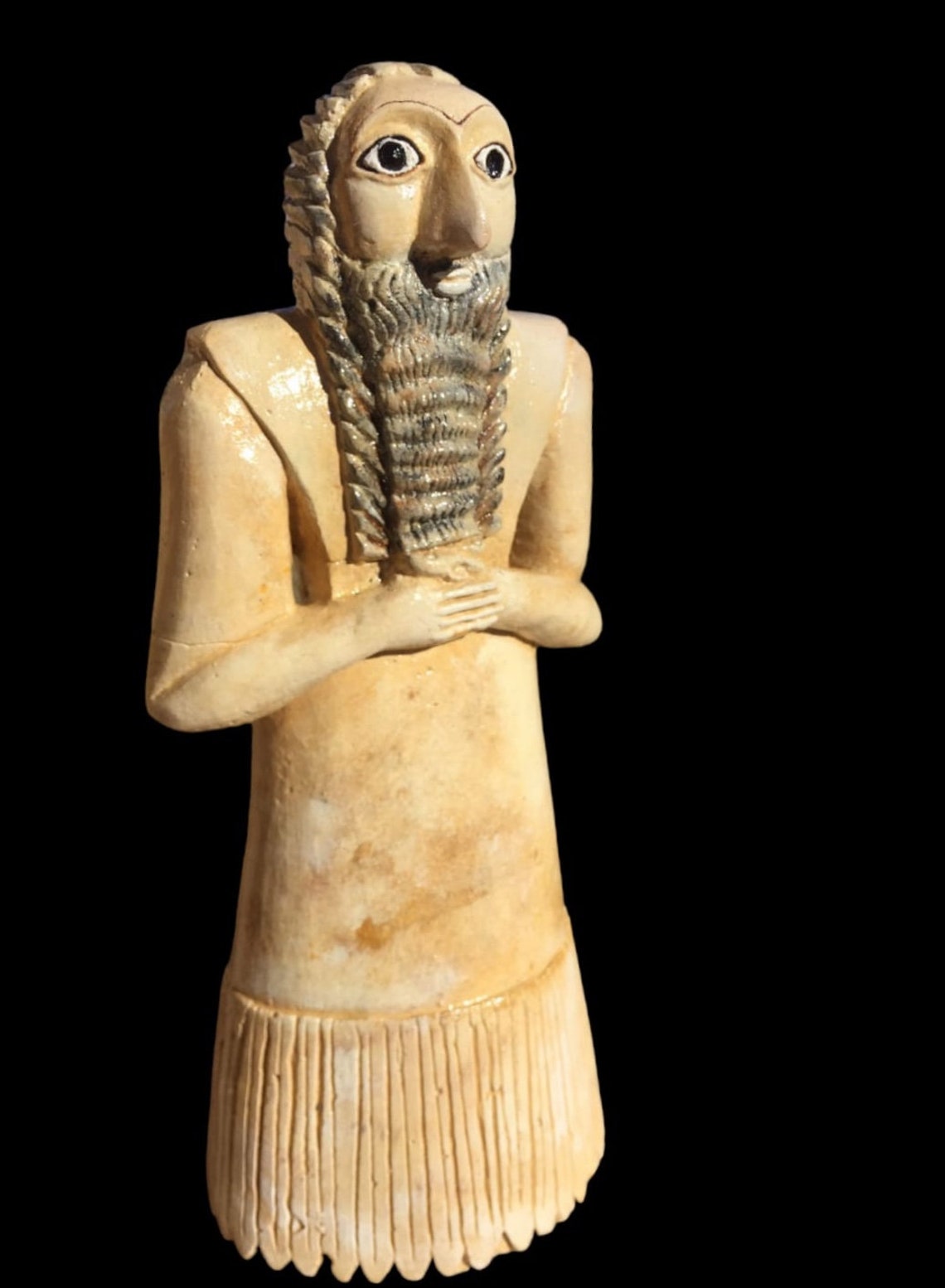 Mesopotamian Ea Nasir Statue: Standing Male Worshiper Replica - Etsy