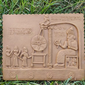 Babylonian Tablet of Shamash: Sun God Stone Tablet - Etsy