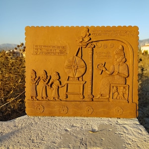 Babylonian Tablet of Shamash: Sun God Stone Tablet - Etsy