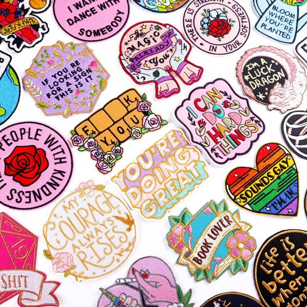 Cartoon Character Patches - Etsy