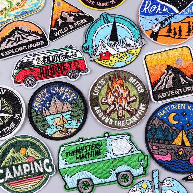 Camp Patch - Etsy