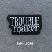 EMO Style 2 Music Band Embroidered Patches, Iron on Patches for ...