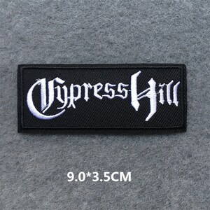 EMO Style 2 Music Band Embroidered Patches, Iron on Patches for ...