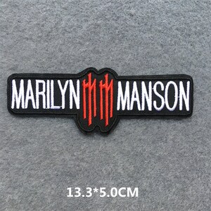 EMO Style 2 Music Band Embroidered Patches, Iron on Patches for ...