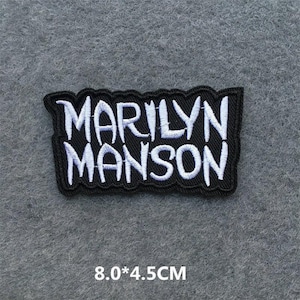 EMO Style 2 Music Band Embroidered Patches, Iron on Patches for ...