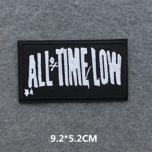EMO Style 2 Music Band Embroidered Patches, Iron on Patches for ...