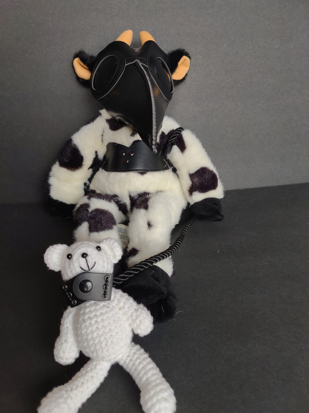 Dominatrix Plague Cow and Friend - Etsy