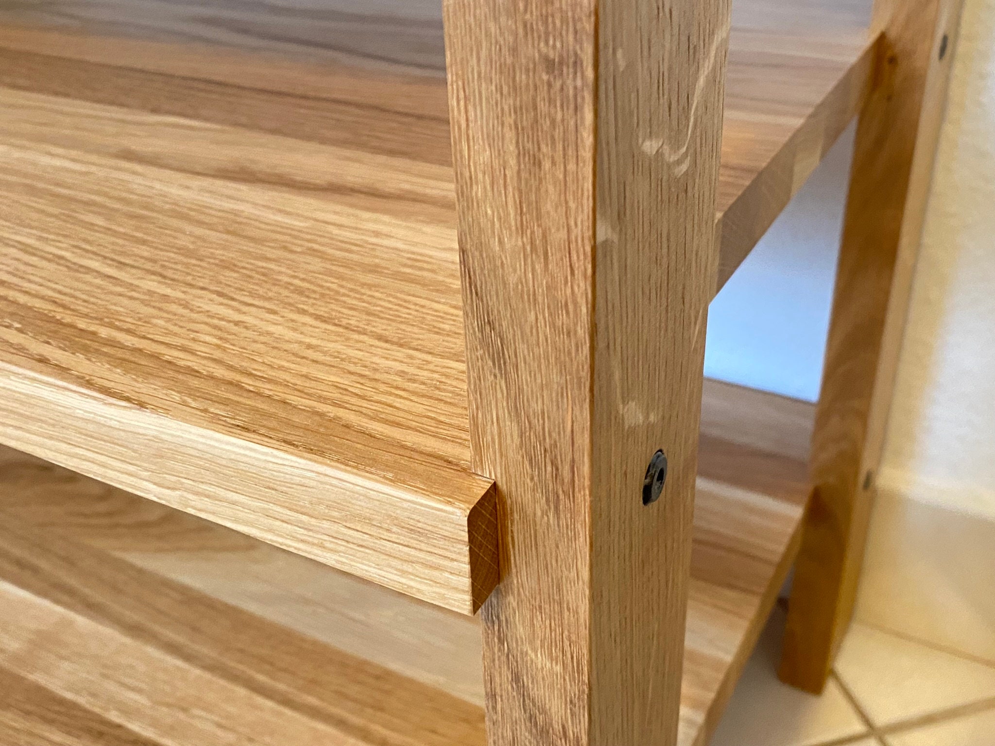 Customizable Oak Audio Rack // Turntable Stand // Stereo Cabinet - Etsy