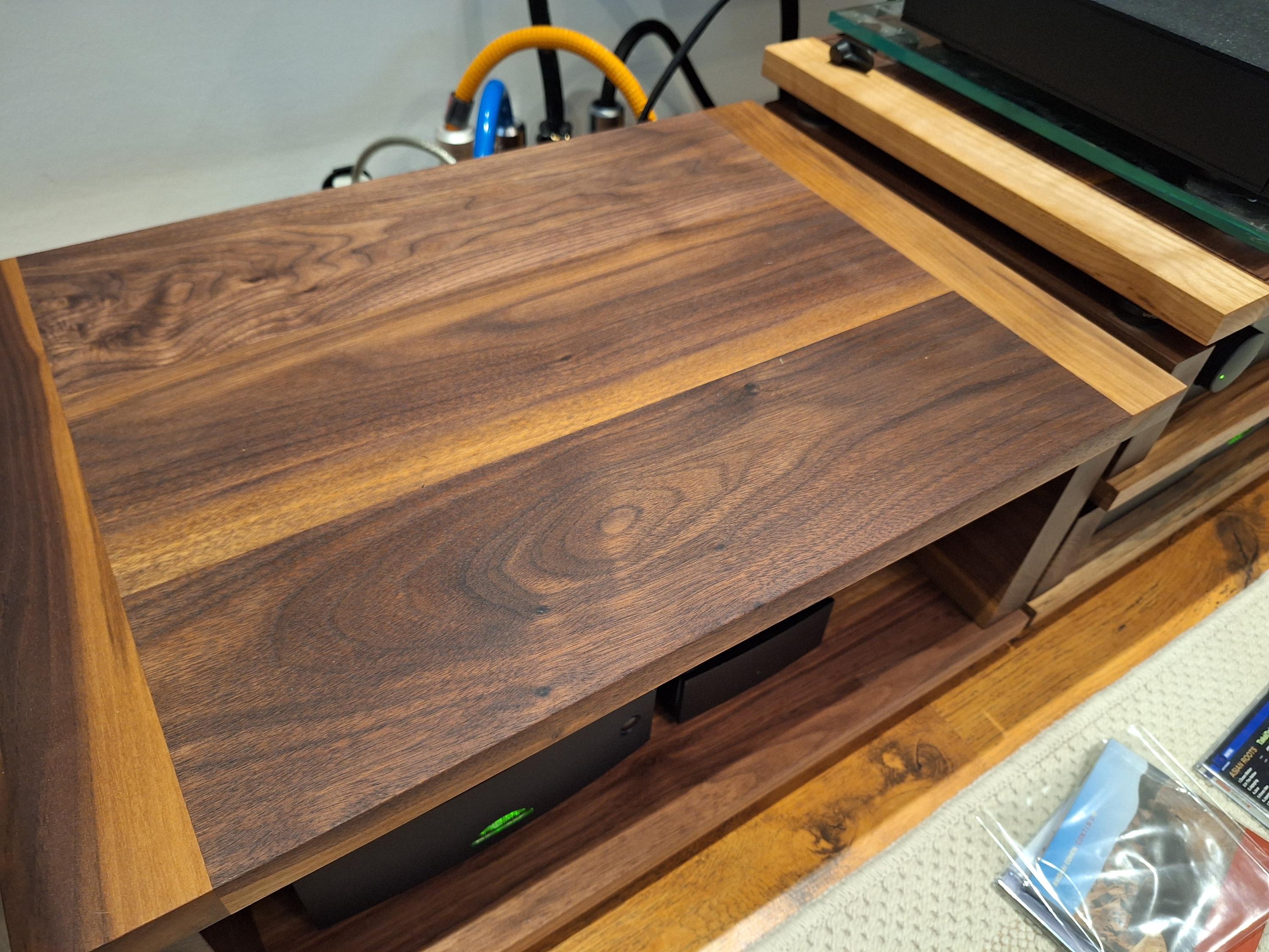 Modular Walnut Audio Rack // Turntable Stand // Stereo Cabinet - Etsy