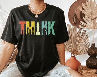 Think Chess Shirt - Etsy