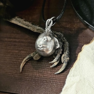 Behelit Pendant Hand Cast Pewter Berserk Necklace Anime Talisman ...