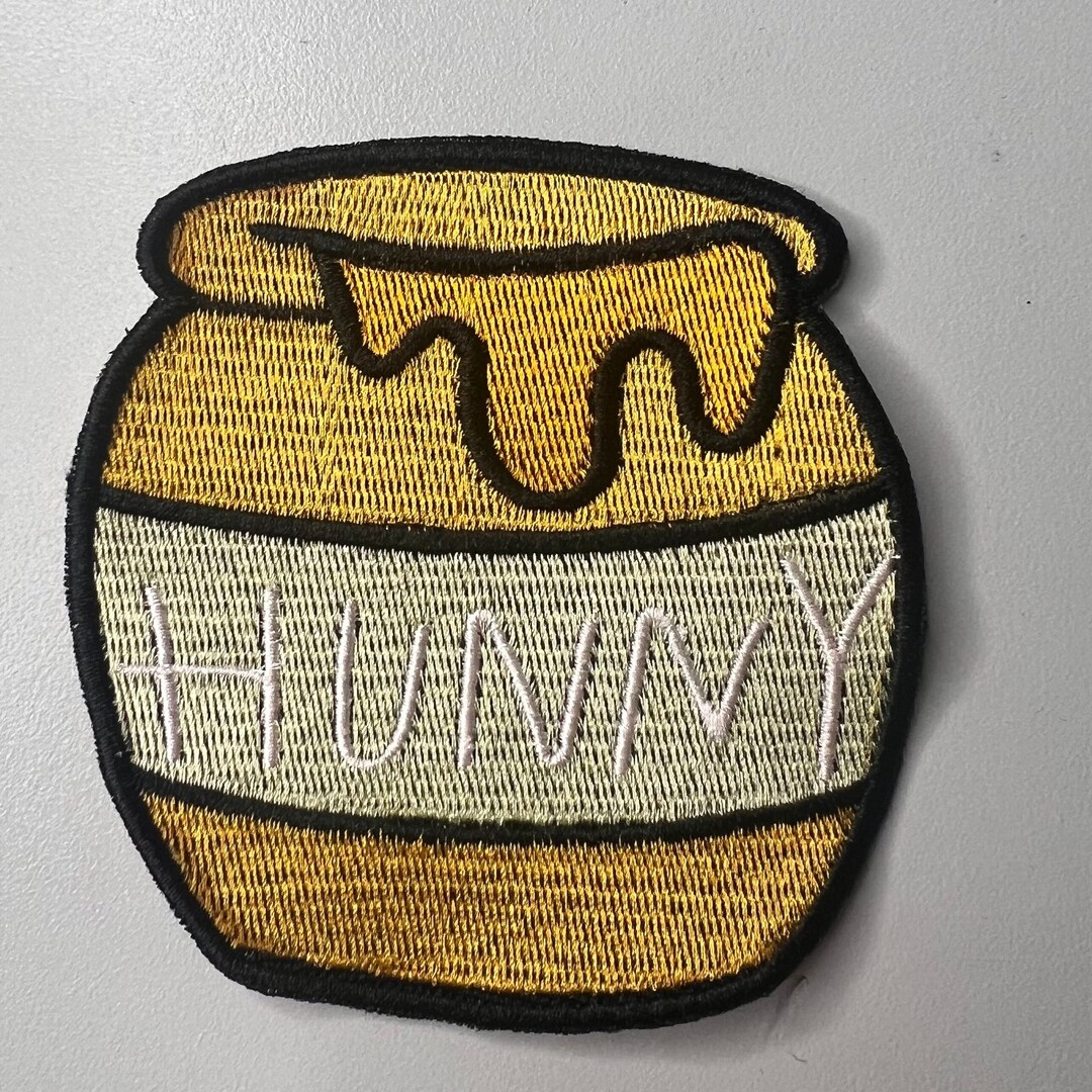 Winnie the Pooh Honey Pot Embroidery Iron on Patch - Etsy