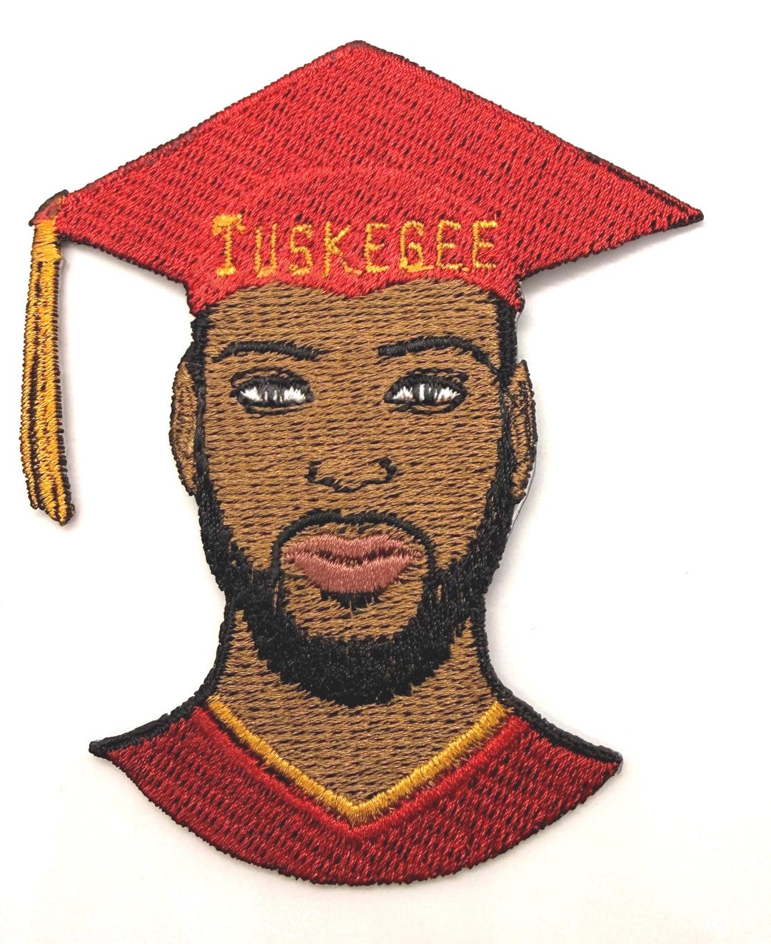 Tuskegee University Graduation Man Embroiderd Patch: HBCU Iron-on (3 ...