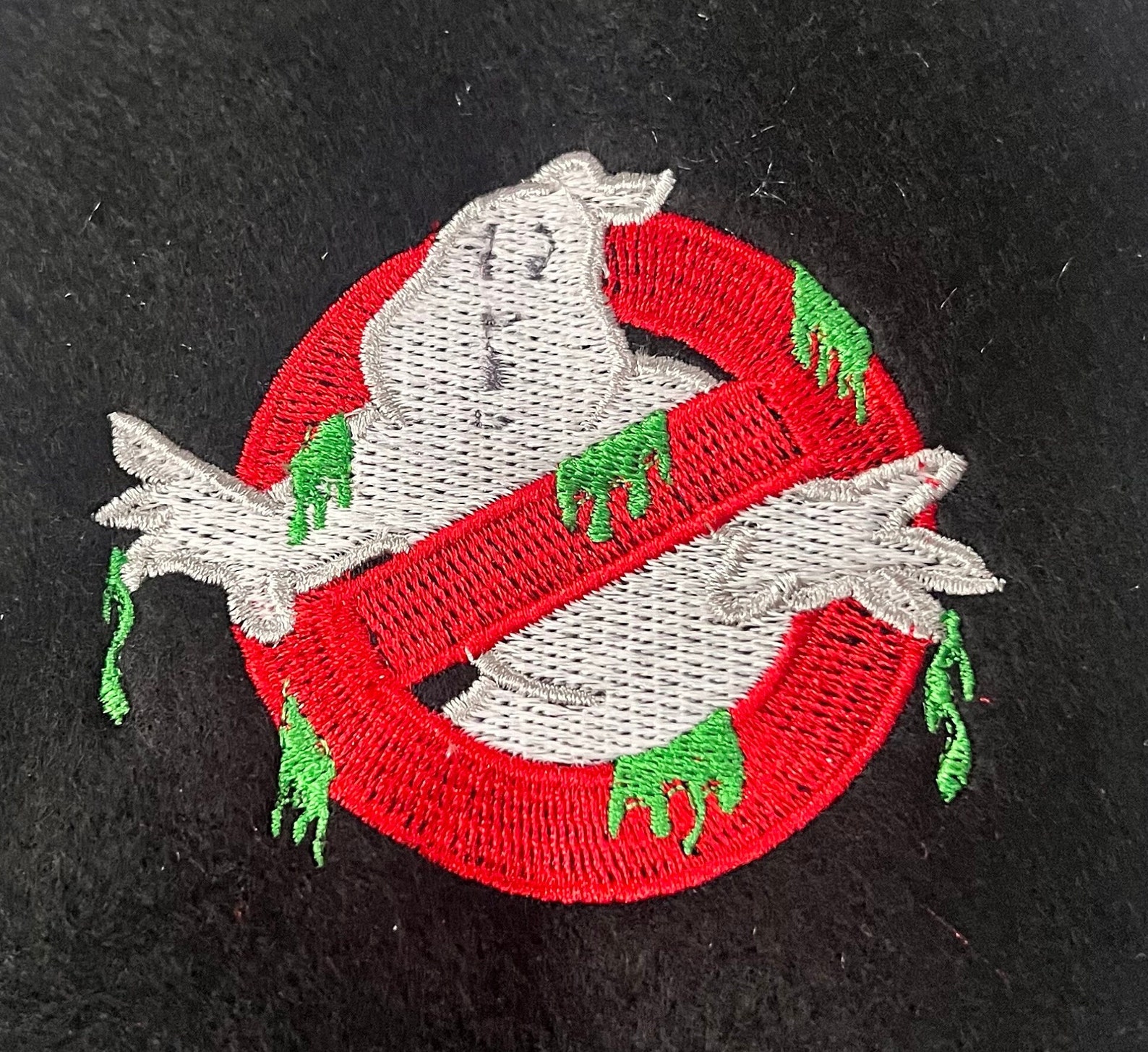 Glow-in-the-dark Ghostbuster Embroidered Iron on Patch - Etsy