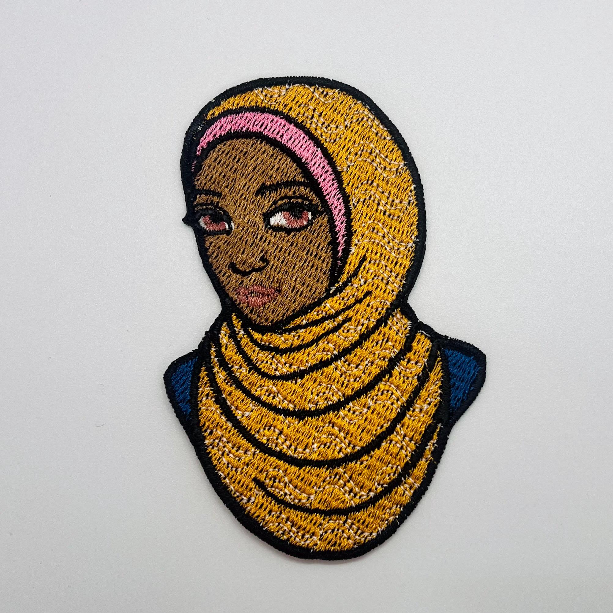 Covered Beauty 2 Embroidered Iron on Patch. African American Women ...