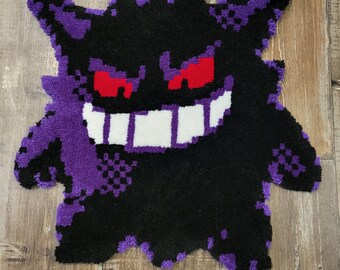 Gengar Rug - Etsy