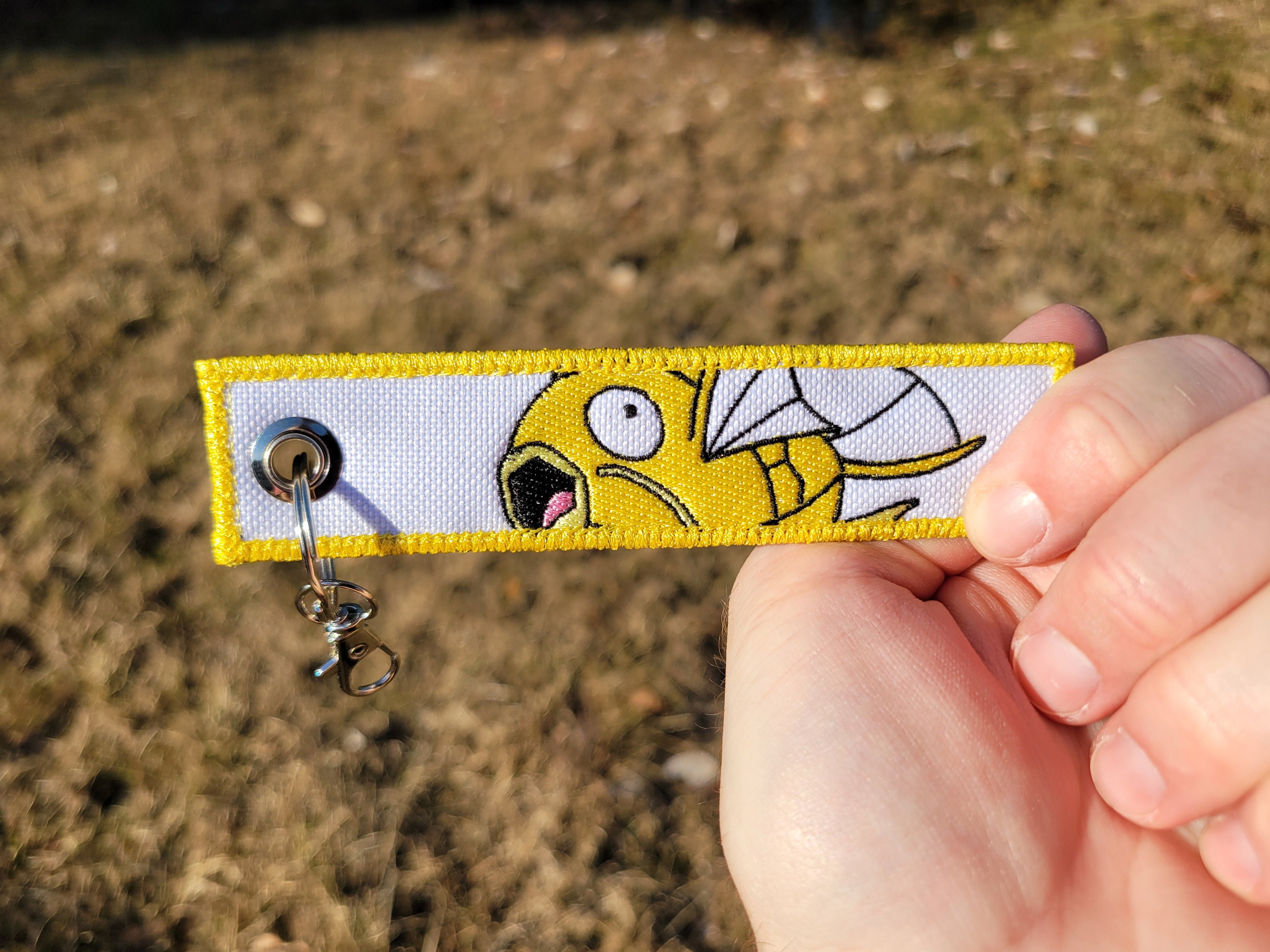 Magikarp Pokemon Keychain Flight Tag Jet Tag Lanyard Tag Key Tag ...