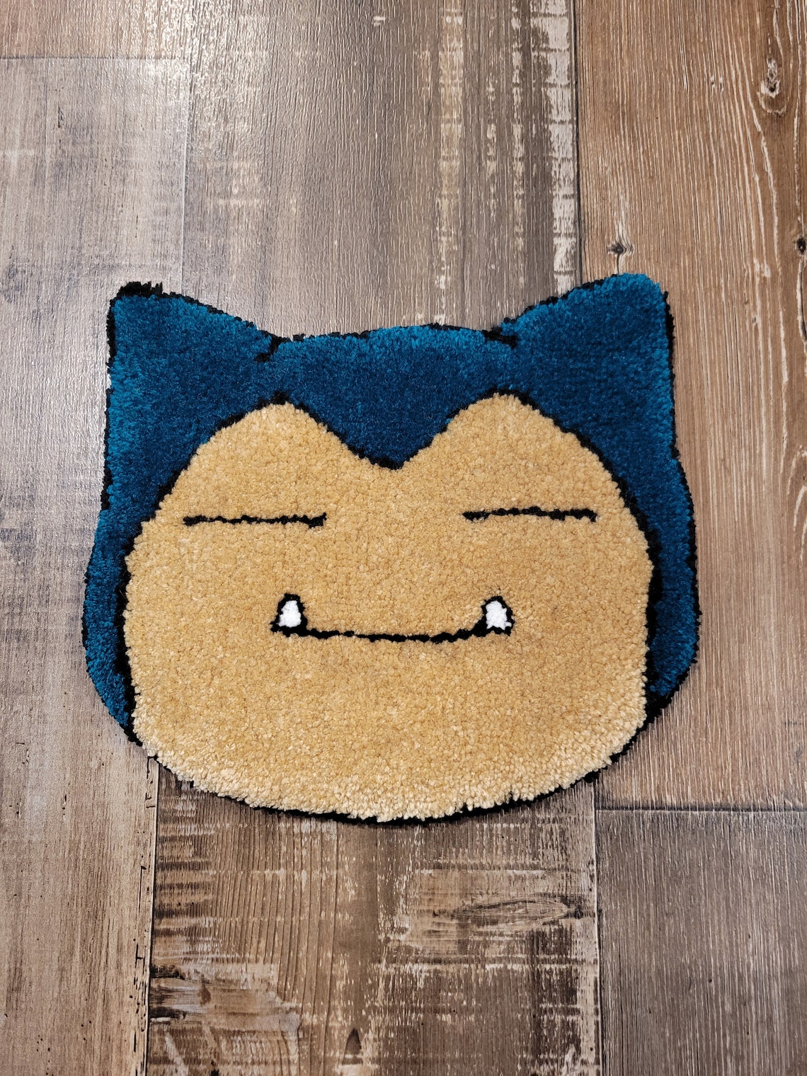 Snorlax Portrait Tufted Rug Wall Decor Soft and Cozy - Etsy