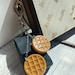 Hanging Waffles Keychain - Etsy