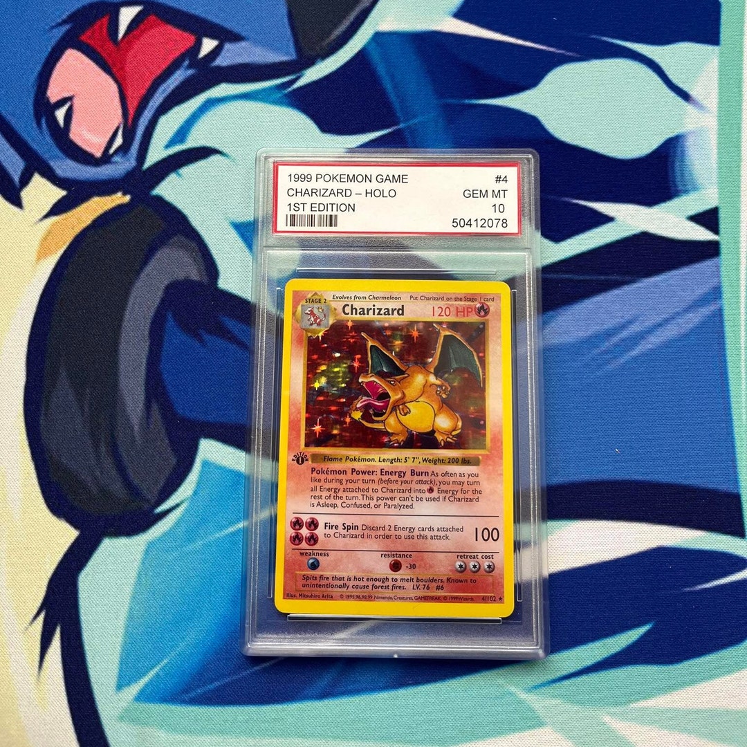 Pokemon Proxy Graded Slab Charizard 1st Edition, Shining Charizard ...