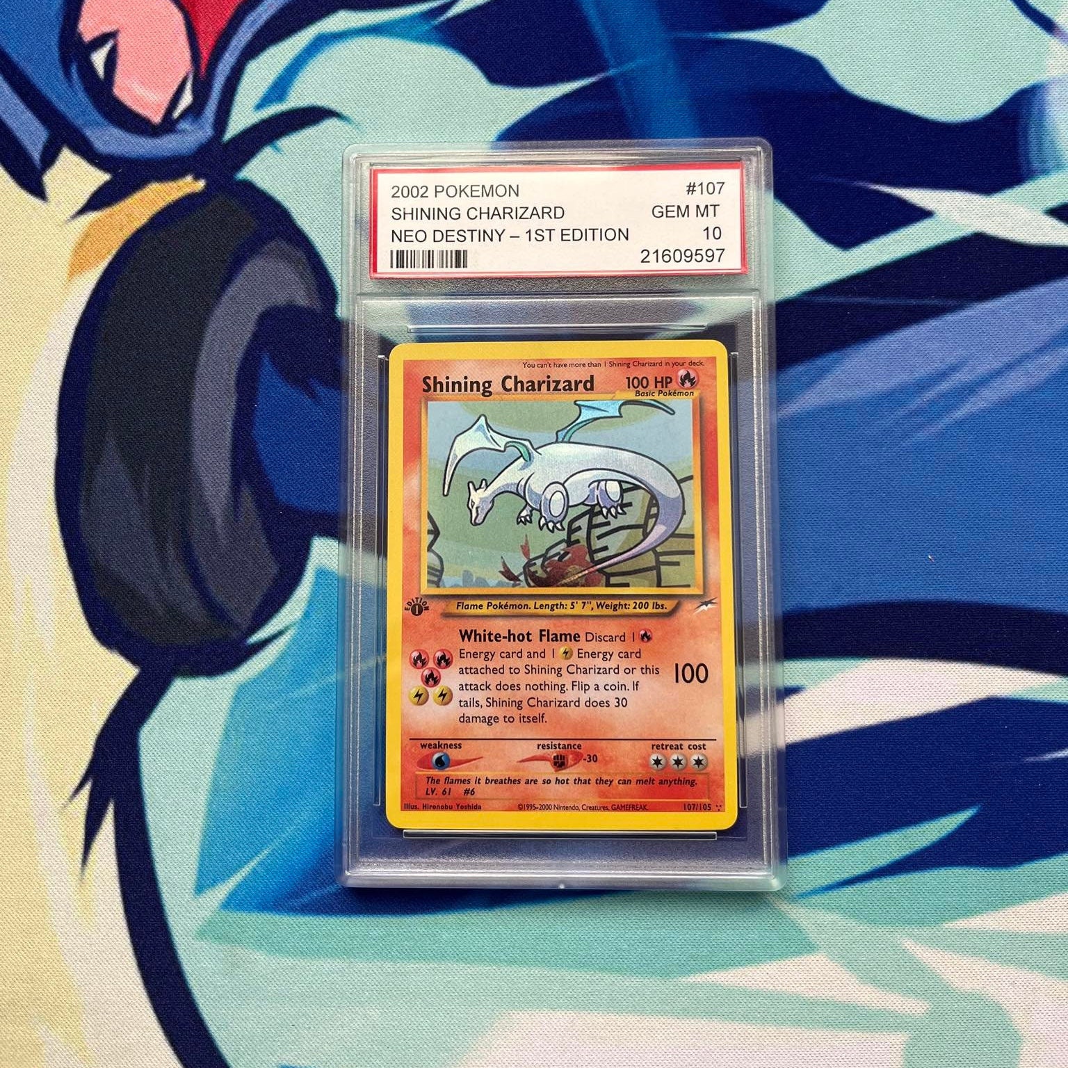 Pokemon Proxy Graded Slab Charizard 1st Edition, Shining Charizard ...