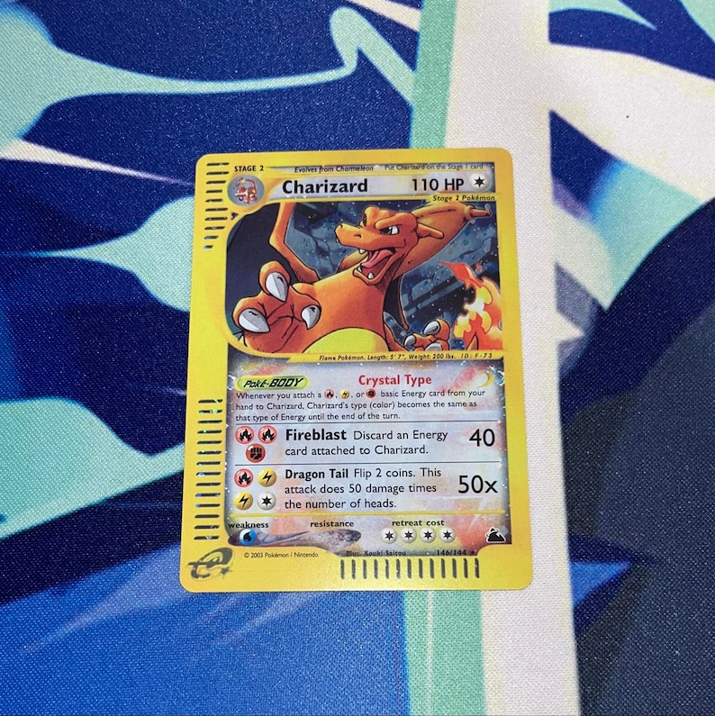 Pokemon Proxy Graded Slab Charizard 1st Edition, Shining Charizard ...