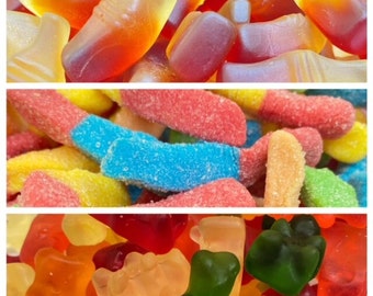 Halal Gummy Mix-uk Candy, Gummies Mix, Hala - Etsy