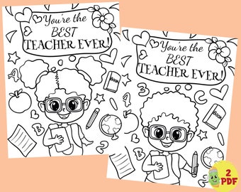 Printable Teacher Appreciation Coloring Pages, Appreciation Thank You ...