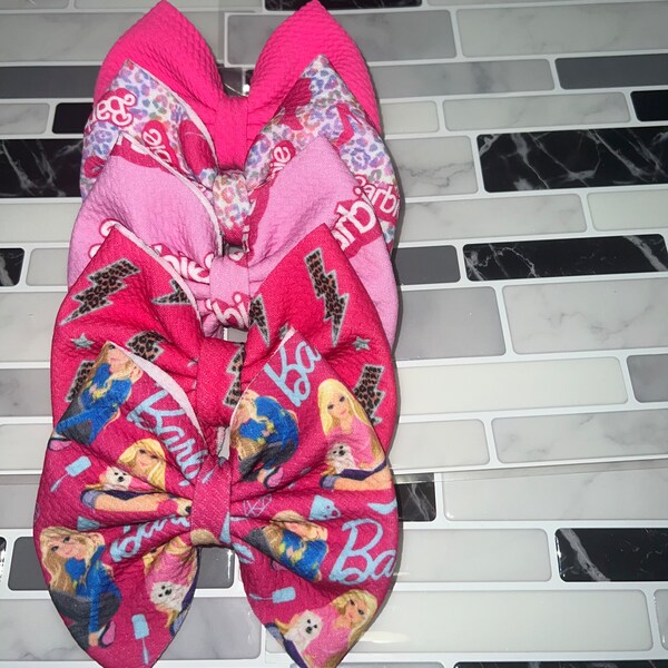 Barbie Hair Bow - Etsy