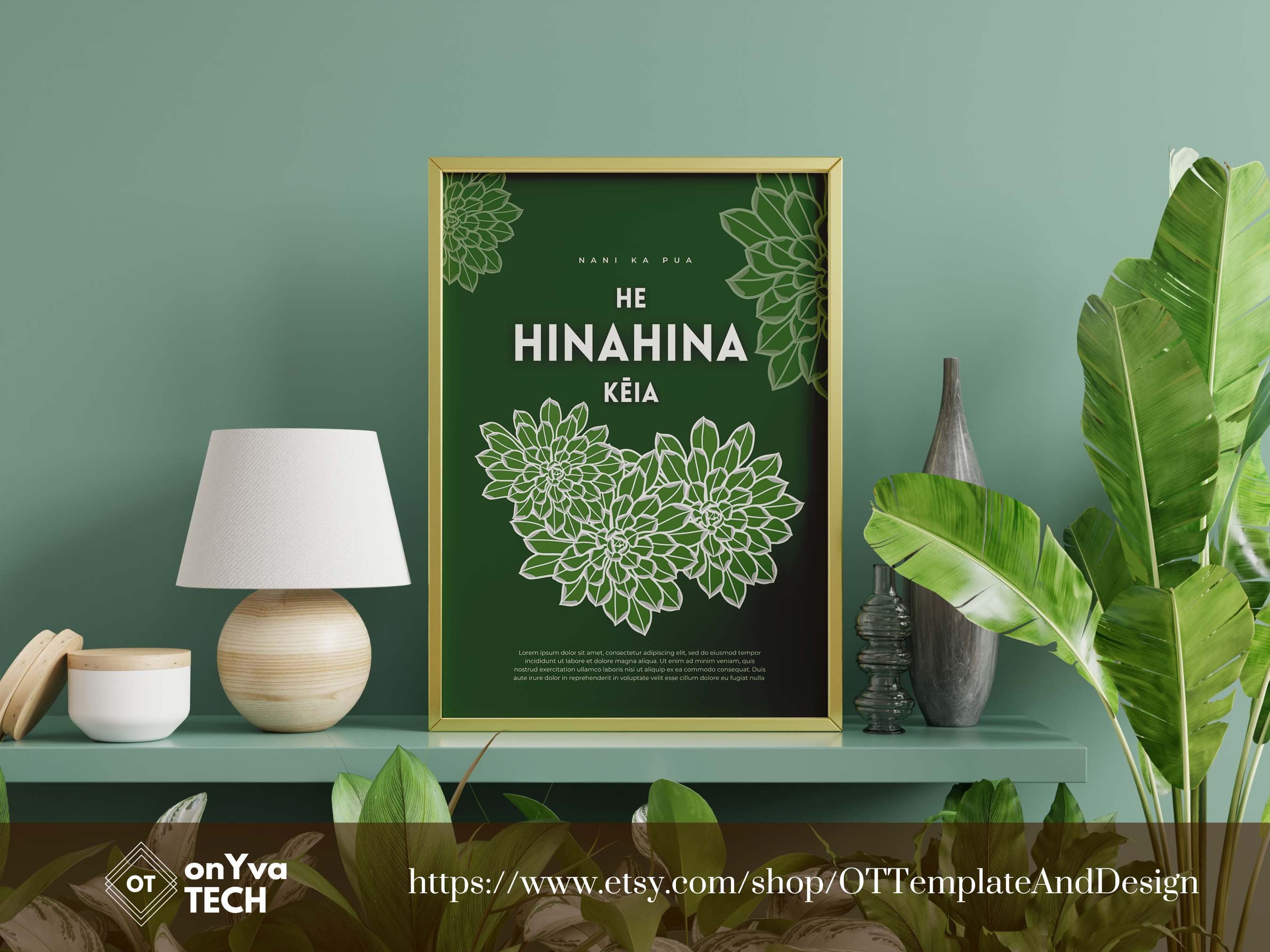 Hinahina Leaf Rosette SVG Cut File Beach Heliotrope Plant PNG Clipart ...