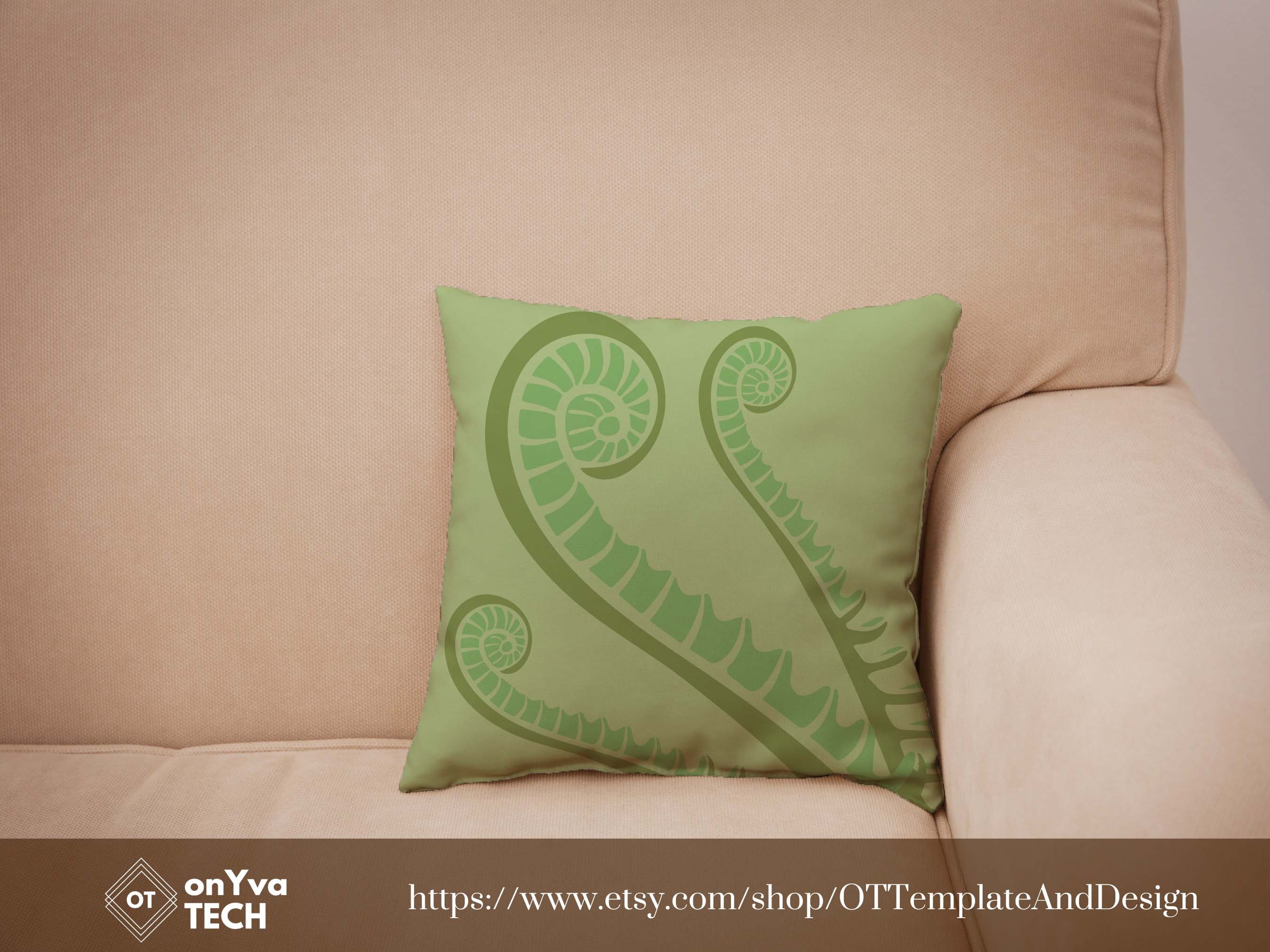 Amau Fern SVG Cut File Rasp Fern PNG Clipart Hawaiian Green Young ...