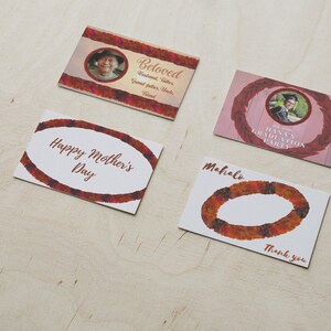 Red Lei Hulu Poepoe Hawaiian PNG Frame Bundle Digital Instant - Etsy