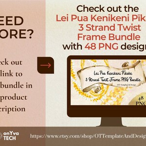 Puakenikeni Pikake 3 Strand Twist Lei, Hawaiian Flower Border PNG ...