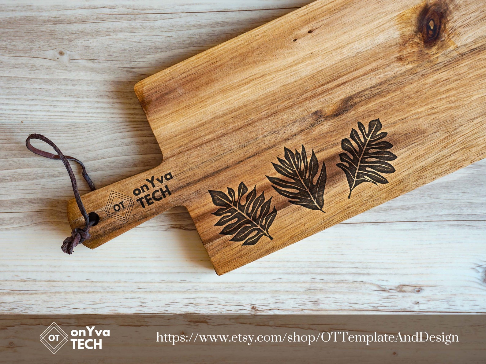 Ulu Breadfruit Leaf SVG Cut File, PNG Files, Digital Instant Download ...