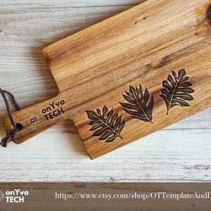 Ulu Breadfruit Leaf SVG Cut File, PNG Files, Digital Instant Download ...