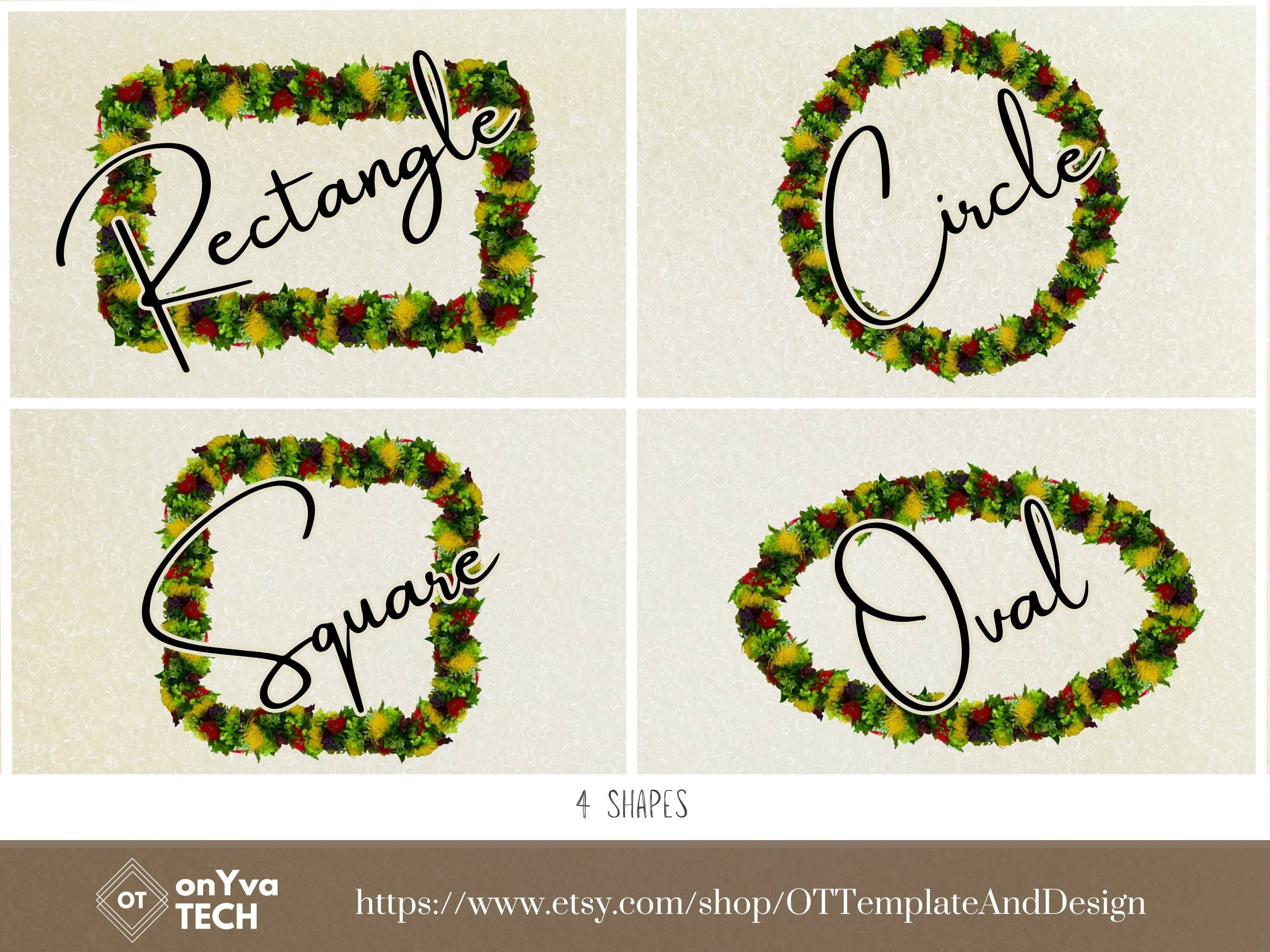 Ohia Lehua Lei, Hawaiian Flower Border PNG Bundle, Tropical Clipart ...