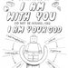 Isaiah 41:10 Printable Coloring Page - Etsy