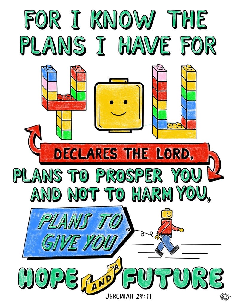 For I Know the Plans I Have for You, Declares the Lord… Jeremiah 29:11 ...