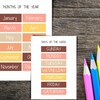 Learning Color Chart, Crayon Colors, Printable Color Chart, Classroom ...