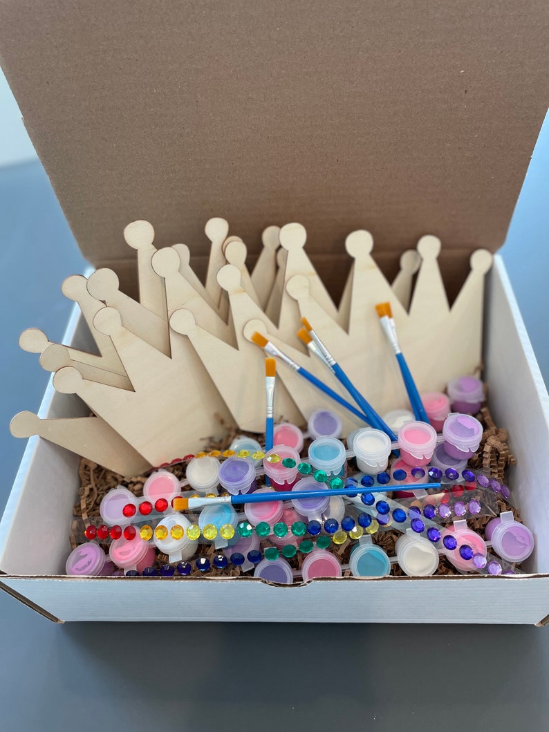 Princess Paint Party Pack set of 6 - Etsy