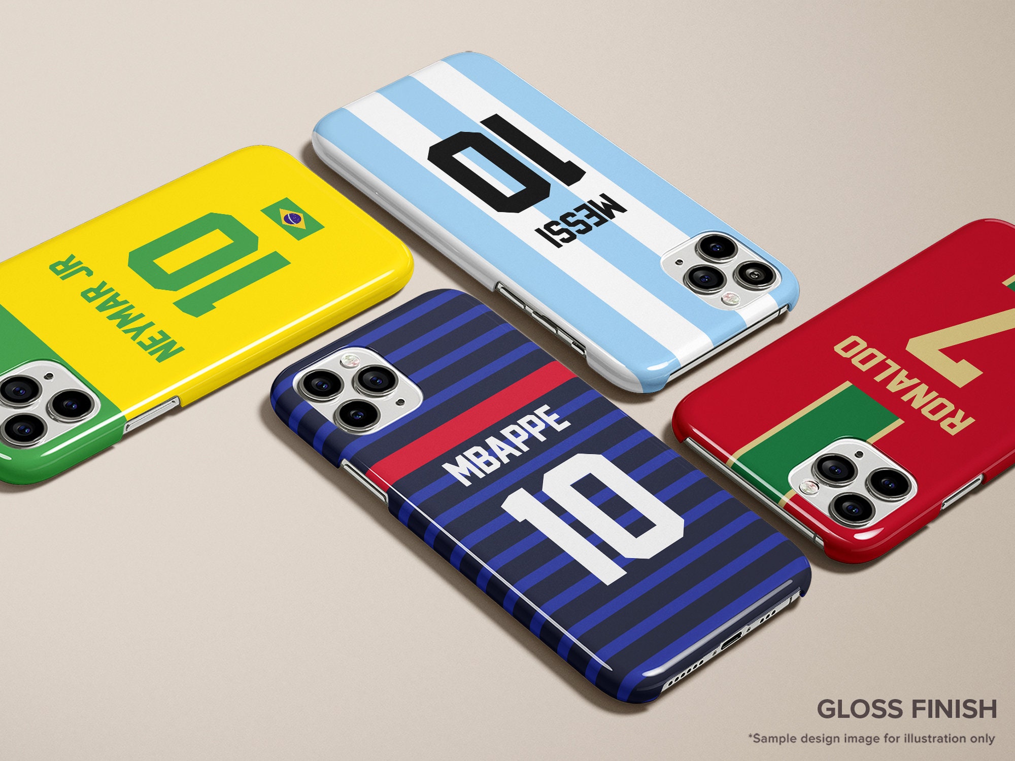Personalised Football Phone Soccer Cases Custom Country Team Name ...