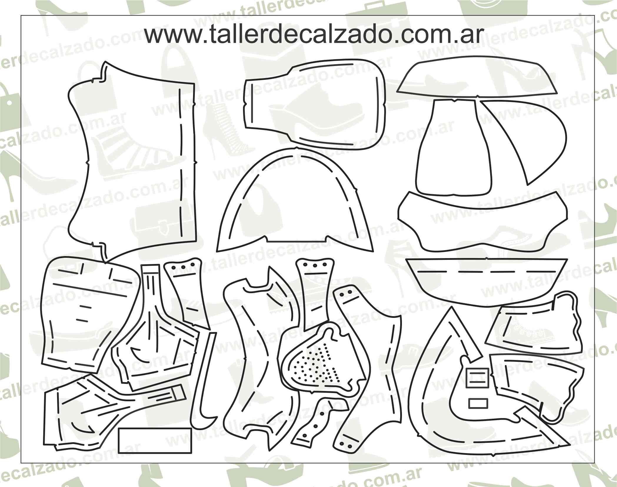 Sneaker And Shoe Pattern Full Run Size Custom Sneaker Etsy