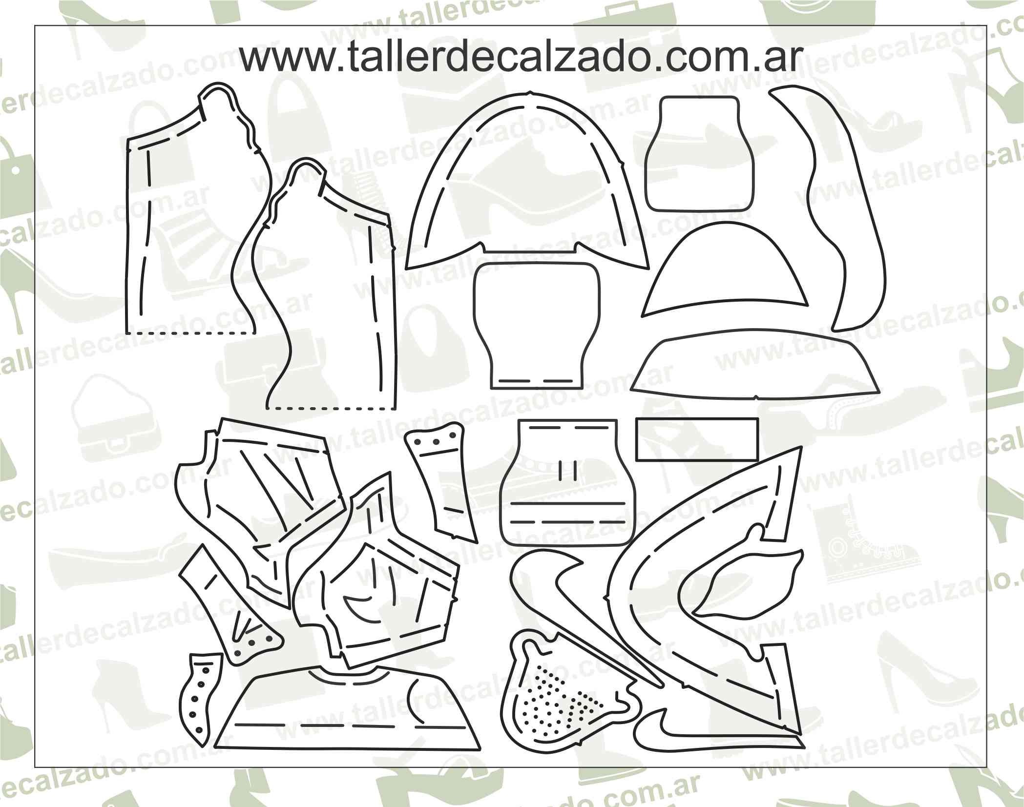 Sneaker And Shoe Pattern Full Run Size Custom Sneaker Etsy