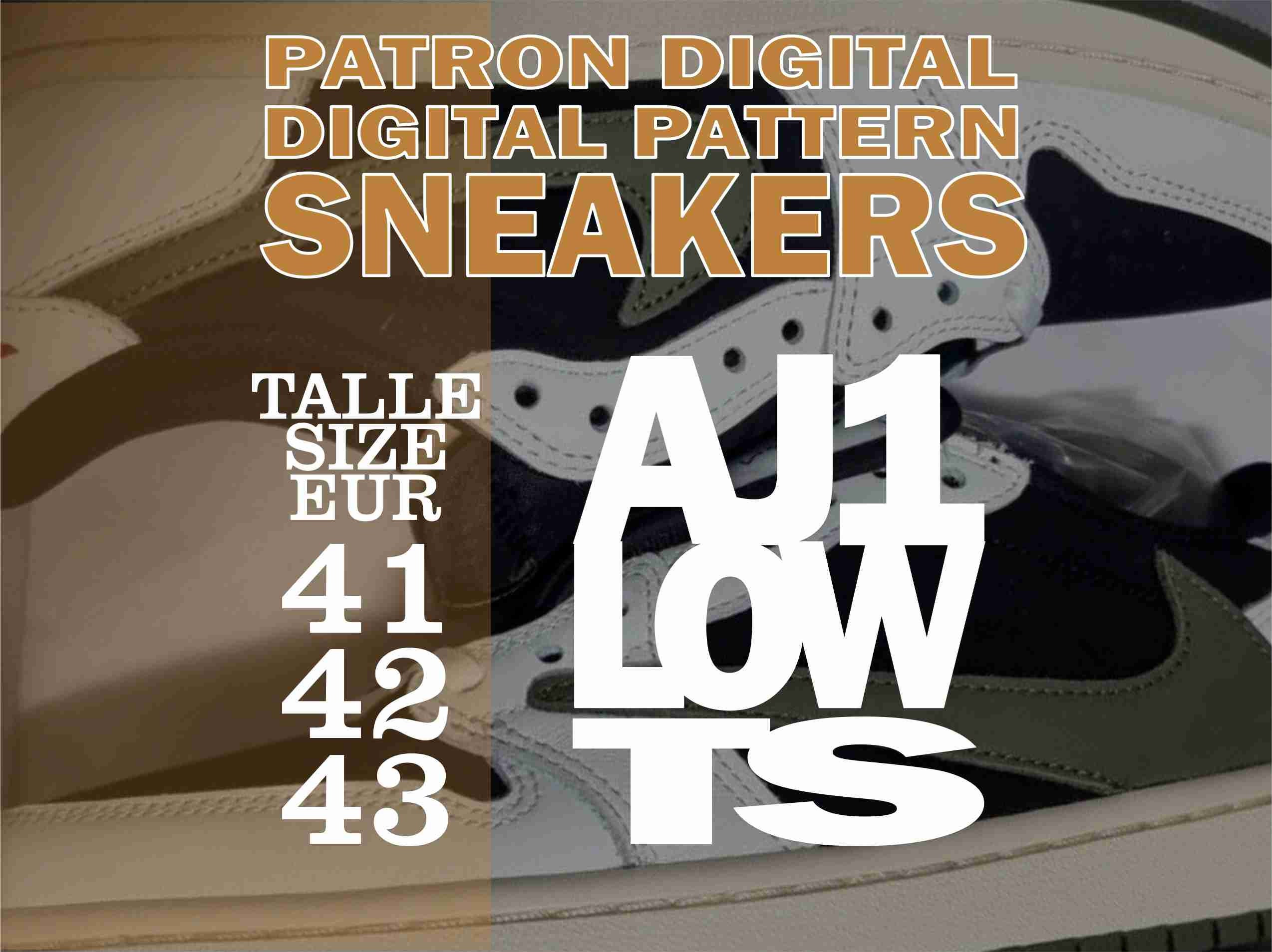 PDF SVG A4 Sheet Sneaker and Shoe Pattern One File for Each Size Custom ...