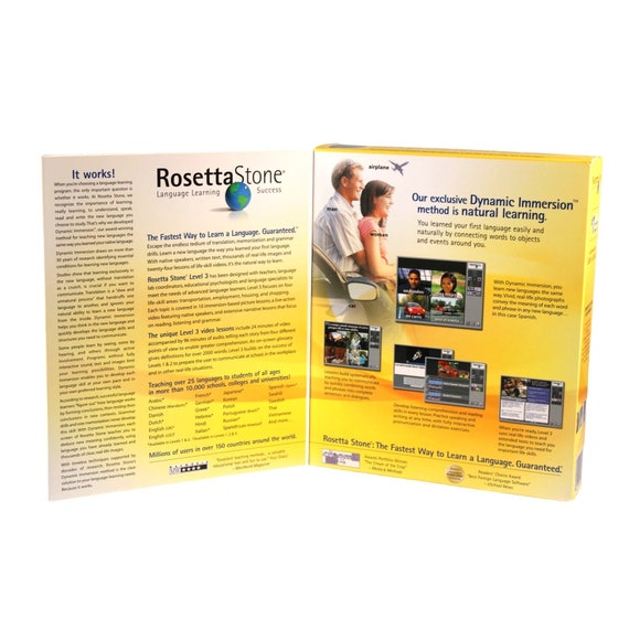 Rosetta Stone Software Ads