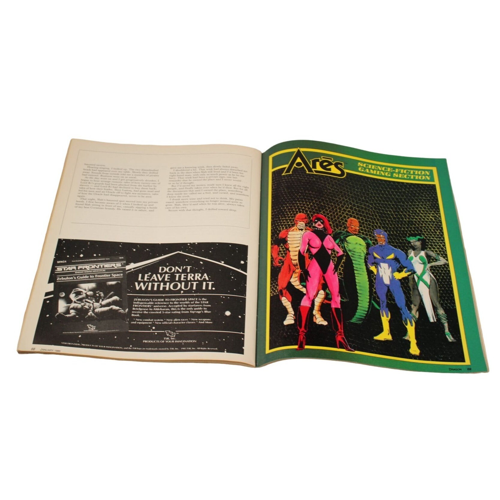 Dragon Vol X No.8 Vintage 80's Role Playing Magazine - Etsy